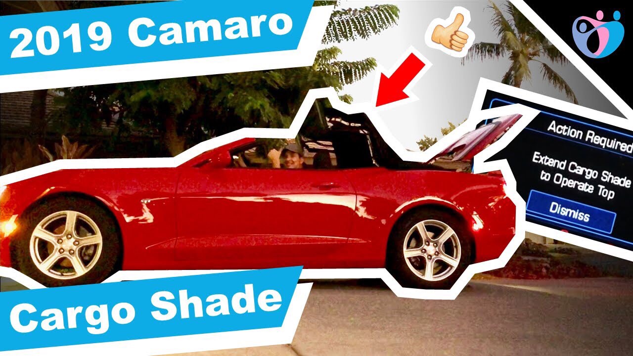 How to open top on a 2019 Camaro Chevy Convertible - Daddicated