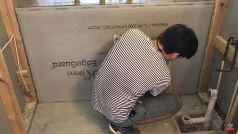 How to Install Durock Cement Board in the Shower? | Easy DIY ...